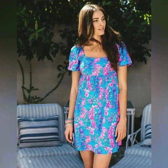 Lilly Pulitzer | Dresses | Lilly Pulitzer Delaney Short Sleeve Dress ...